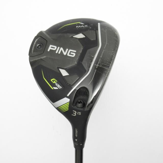 【中古ゴルフクラブ】ピン　G430　G430 MAX フェアウェイウッド THE ATTAS V2 6　シャフト：THE ATTAS V2 6