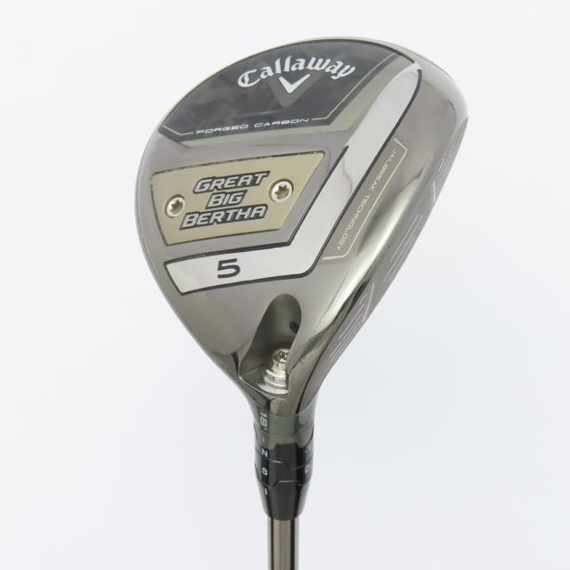 【中古ゴルフクラブ】キャロウェイゴルフ　BIG BERTHA　GREAT BIG BERTHA(2023) フェアウェイウッド SPEEDER NX 40 BLK for GBB　シャ…
