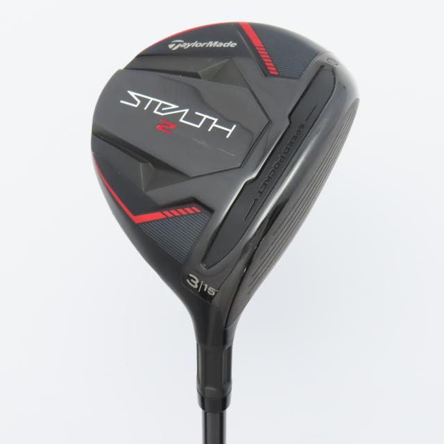 【中古ゴルフクラブ】テーラーメイド　STEALTH　ステルス2 フェアウェイウッド TENSEI RED TM50(2022)　シャフト：TENSEI RED TM50(2022)