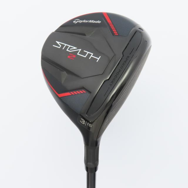 【中古ゴルフクラブ】テーラーメイド　STEALTH　ステルス2 フェアウェイウッド TENSEI RED TM50(2022)　シャフト：TENSEI RED TM50(2022)