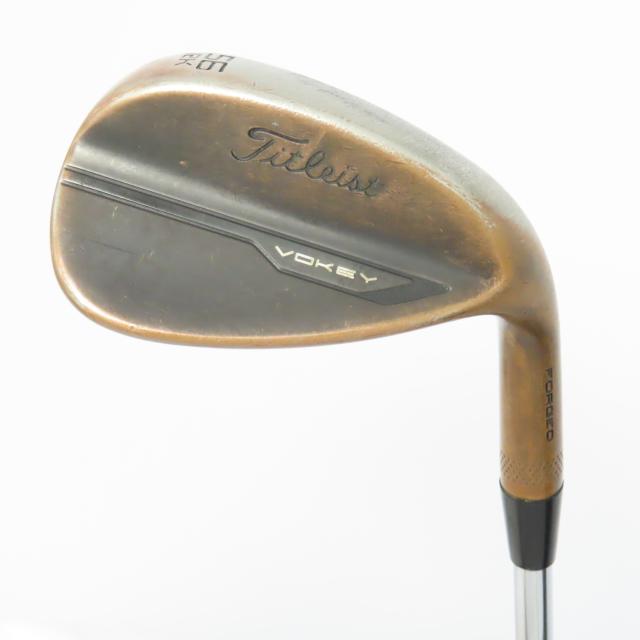 【中古ゴルフクラブ】タイトリスト　Vokey　ボーケイ フォージド 2021 ブラッシュドカッパー ウェッジ スチールシャフト　シャフト：ス…
