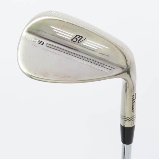 【中古ゴルフクラブ】タイトリスト　Vokey　Vokey SM9 BRASHED STEEL ウェッジ スチールシャフト　シャフト：スチールシャフト