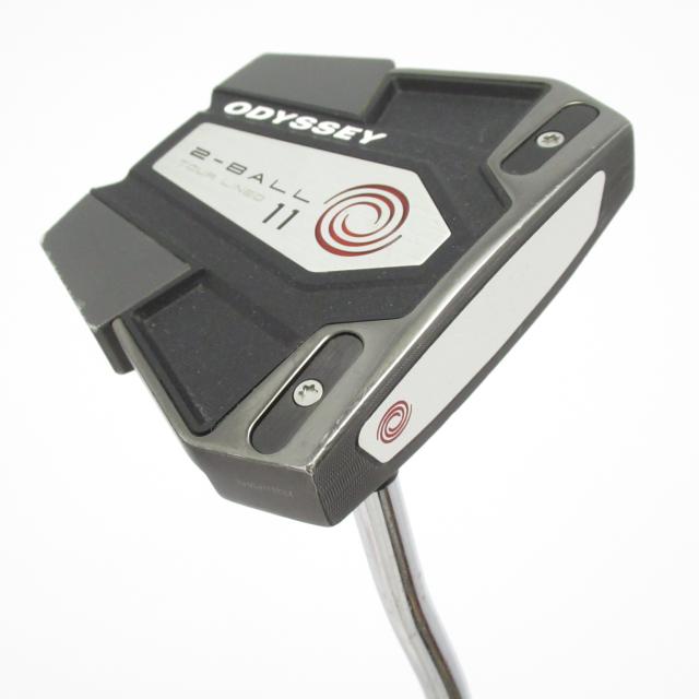 【中古ゴルフクラブ】オデッセイ　ODYSSEY　2-BALL ELEVEN ツアーライン ダブルベントネック パター カーボンスチール複合シャフト　シ…