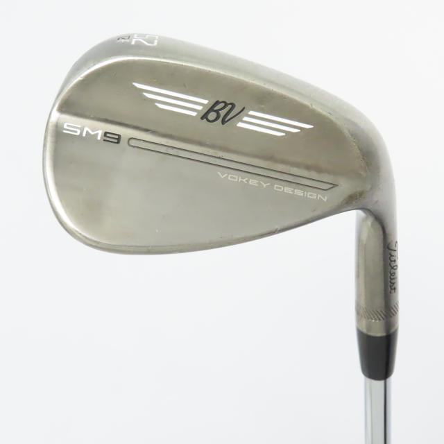 【中古ゴルフクラブ】タイトリスト　Vokey　Vokey SM9 BRASHED STEEL ウェッジ Dynamic Gold　シャフト：Dynamic Gold