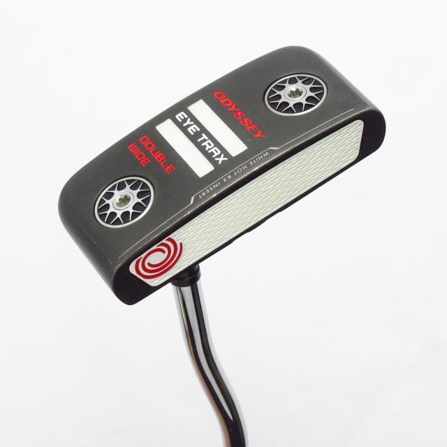 【中古ゴルフクラブ】オデッセイ　ODYSSEY　アイトラックス DOUBLEWIDE パター スチールシャフト　シャフト：スチールシャフト