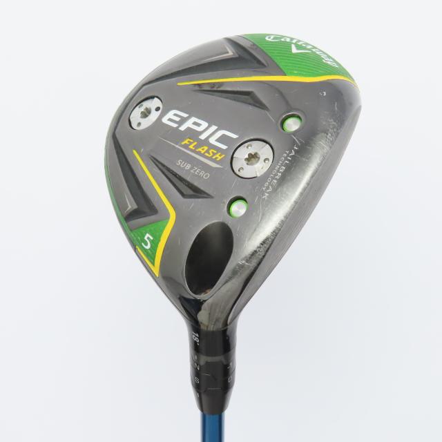 【中古ゴルフクラブ】キャロウェイゴルフ　EPIC　エピック フラッシュ サブゼロ フェアウェイウッド Tour AD QUATTROTECH MD-5　シャフ…