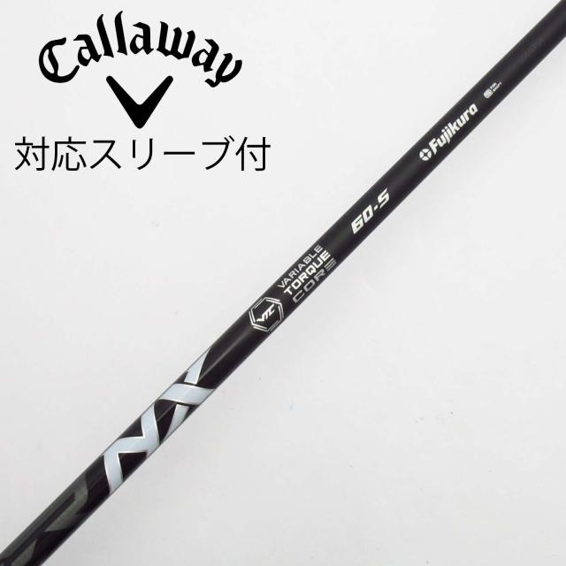 【中古】フジクラ　Speeder　Speeder NX BLACK ドライバー用_スリーブ付  Speeder NX BLACK 60