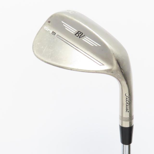 【中古ゴルフクラブ】タイトリスト　Vokey　Vokey SM9 BRASHED STEEL ウェッジ Dynamic Gold　シャフト：Dynamic Gold
