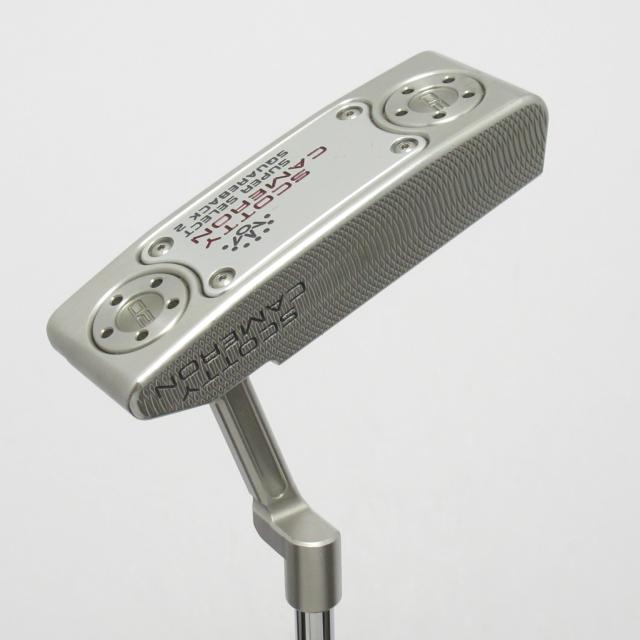 【中古ゴルフクラブ】スコッティキャメロン　SELECT　スーパー セレクト スクエアバック2 パター スチールシャフト　シャフト：スチー…