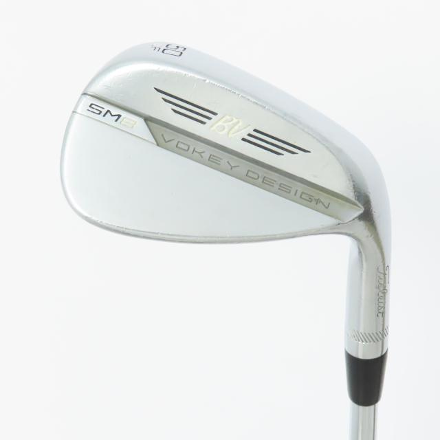 【中古ゴルフクラブ】タイトリスト　Vokey　ボーケイデザイン SM8 ツアークローム ウェッジ スチールシャフト　シャフト：スチールシャ…