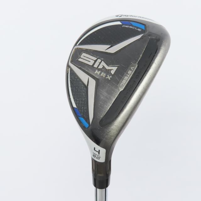 【中古ゴルフクラブ】テーラーメイド　SIM　SIM マックス レスキュー ユーティリティ スチールシャフト　シャフト：スチールシャフト