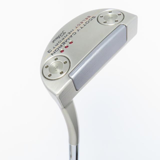 【中古ゴルフクラブ】スコッティキャメロン　SELECT　セレクト ニューポート 3 2018 パター スチールシャフト　シャフト：スチールシャ…