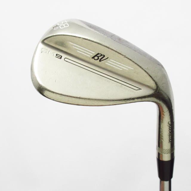 【中古ゴルフクラブ】タイトリスト　Vokey　Vokey SM9 BRASHED STEEL ウェッジ Dynamic Gold　シャフト：Dynamic Gold