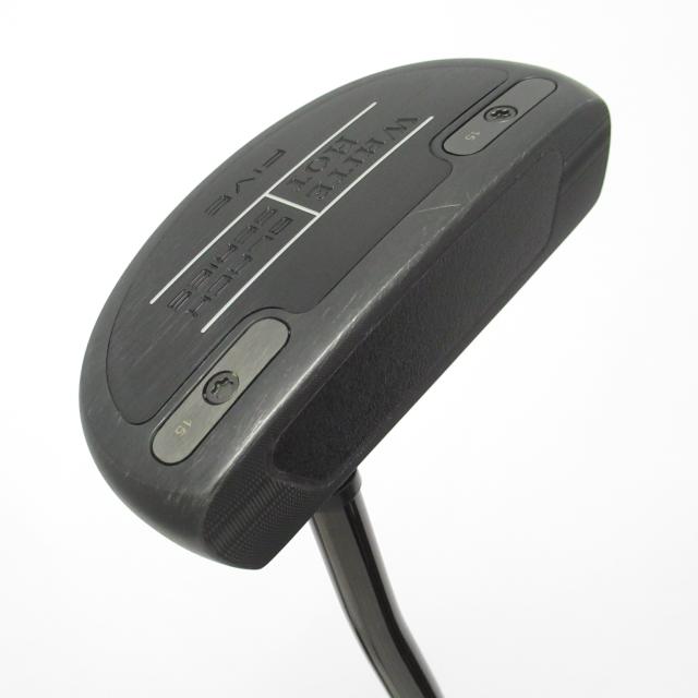 【中古ゴルフクラブ】オデッセイ　White Hot　ホワイト・ホット ブラック FIVE DB パター カーボンスチール複合シャフト　シャフト：カ…