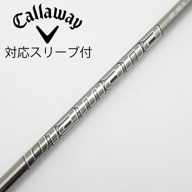 【中古】三菱ケミカル　Diamana　Diamana GT ドライバー用_スリーブ付  Diamana GT 60