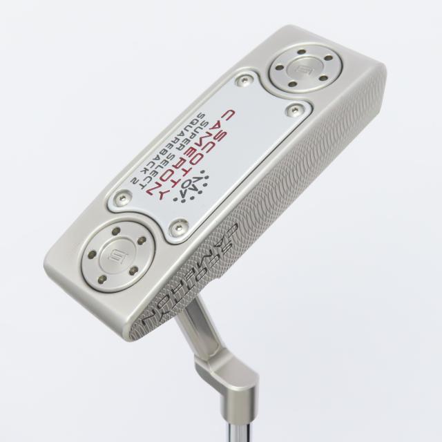 【中古ゴルフクラブ】スコッティキャメロン　SELECT　スーパー セレクト スクエアバック2 パター スチールシャフト　シャフト：スチー…