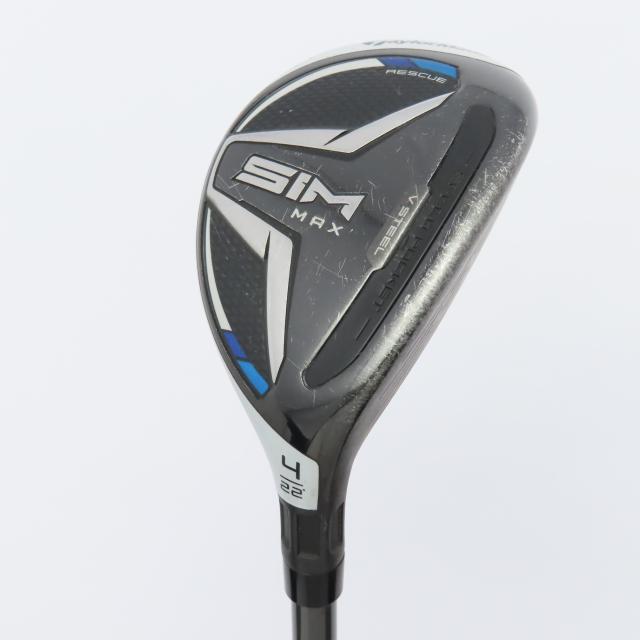 【中古ゴルフクラブ】テーラーメイド　SIM　SIM マックス レスキュー ユーティリティ TENSEI BLUE TM60　シャフト：TENSEI BLUE TM60