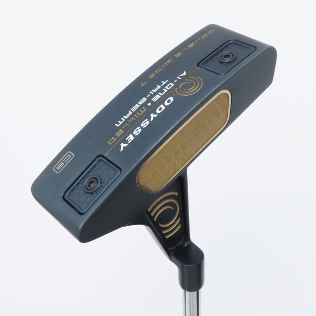 【中古ゴルフクラブ】オデッセイ　AI-ONE MILLED　Ai-ONE MILLED TRI-BEAM DOUBLE WIDE T CS パター スチールシャフト　シャフト：スチ…