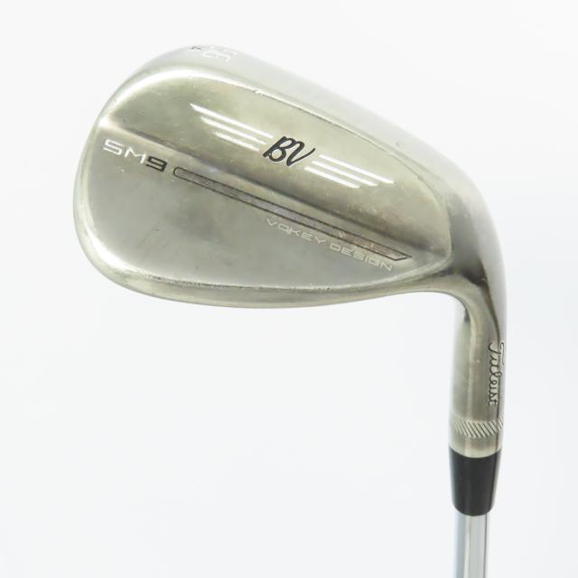 【中古ゴルフクラブ】タイトリスト　Vokey　Vokey SM9 BRASHED STEEL ウェッジ Dynamic Gold　シャフト：Dynamic Gold