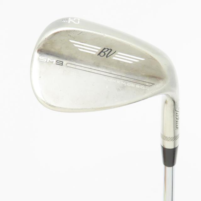 【中古ゴルフクラブ】タイトリスト　Vokey　Vokey SM9 BRASHED STEEL ウェッジ Dynamic Gold　シャフト：Dynamic Gold