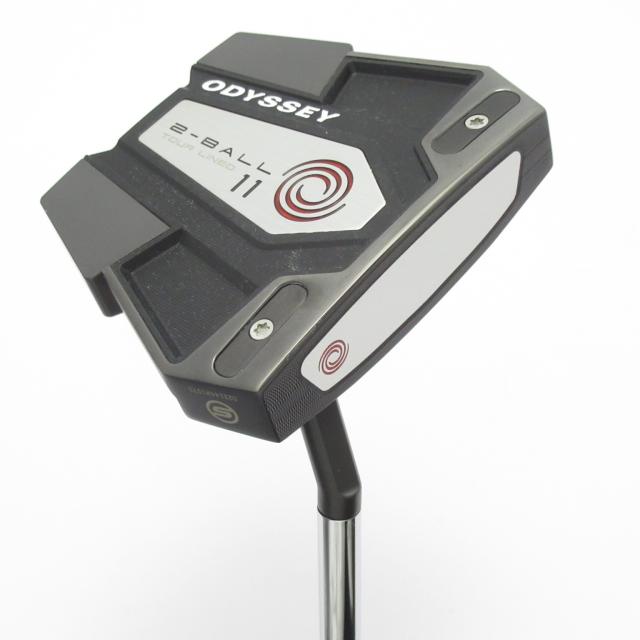 【中古ゴルフクラブ】オデッセイ　ODYSSEY　2-BALL ELEVEN ツアーライン ショートスラントネック パター カーボンスチール複合シャフト…
