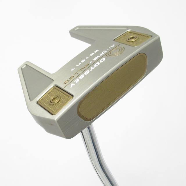 【中古ゴルフクラブ】オデッセイ　AI-ONE MILLED　Ai-ONE MILLED SILVER SEVEN T DB パター スチールシャフト　シャフト：スチールシャ…