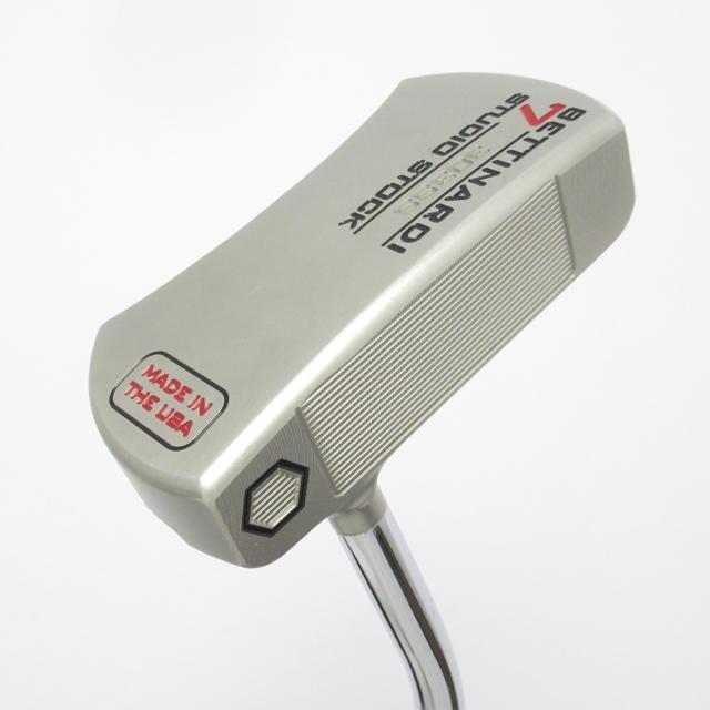 【中古ゴルフクラブ】ベティナルディ　STUDIO STOCK　STUDIO STOCK #7(2021) パター スチールシャフト　シャフト：スチールシャフト