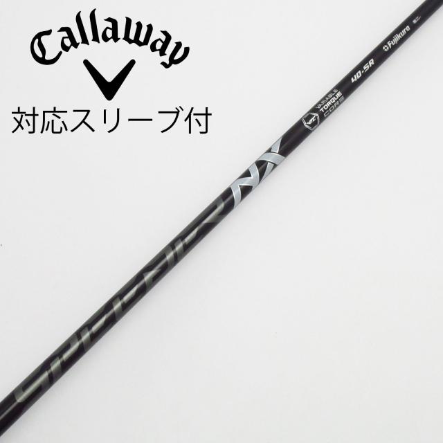 【中古】フジクラ　Speeder　Speeder NX BLACK ドライバー用_スリーブ付  Speeder NX BLACK 40