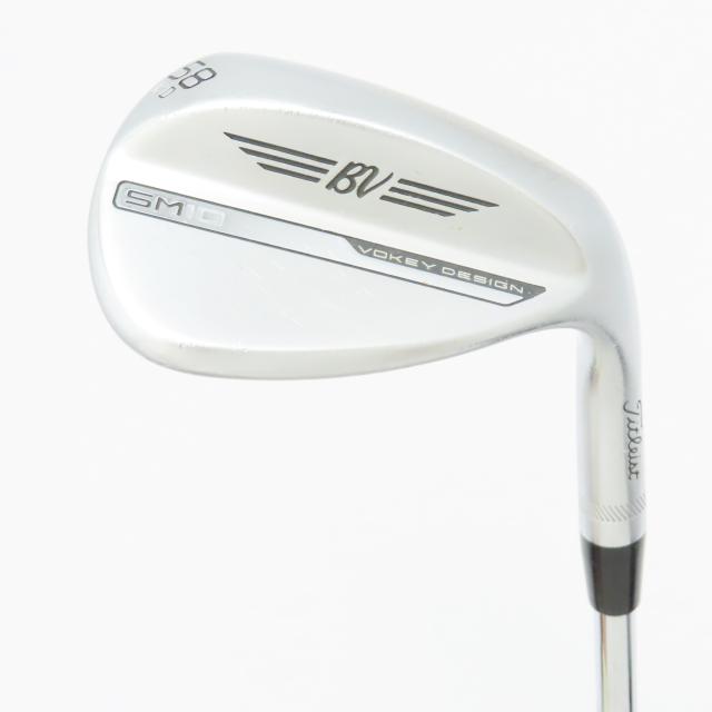 【中古ゴルフクラブ】タイトリスト　Vokey　ボーケイデザイン SM10 ツアークローム ウェッジ BV105　シャフト：BV105