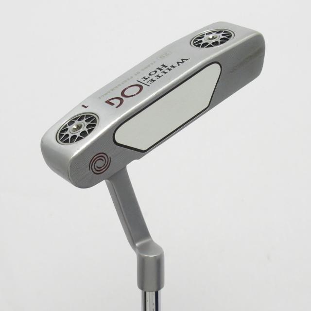 【中古ゴルフクラブ】オデッセイ　White Hot　ホワイトホット オージー #1 SLシャフト装着 パター カーボンスチール複合シャフト　シャ…