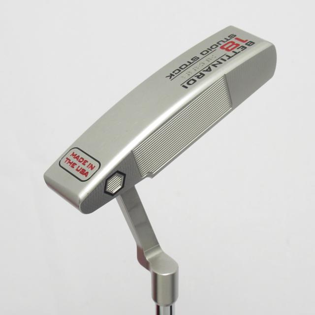 【中古ゴルフクラブ】ベティナルディ　STUDIO STOCK　STUDIO STOCK #18(2021) パター スチールシャフト　シャフト：スチールシャフト