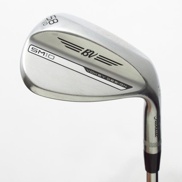 【中古ゴルフクラブ】タイトリスト　Vokey　ボーケイデザイン SM10 ツアークローム ウェッジ N.S.PRO MODUS3 TOUR 105　シャフト：N.S.…