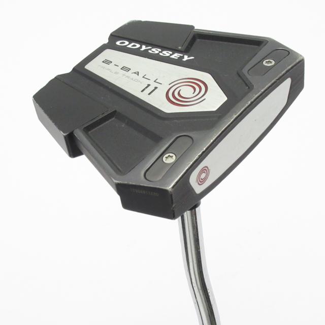 【中古ゴルフクラブ】オデッセイ　ODYSSEY　2-BALL ELEVEN トリプルトラック ダブルベントネック パター カーボンスチール複合シャフト…
