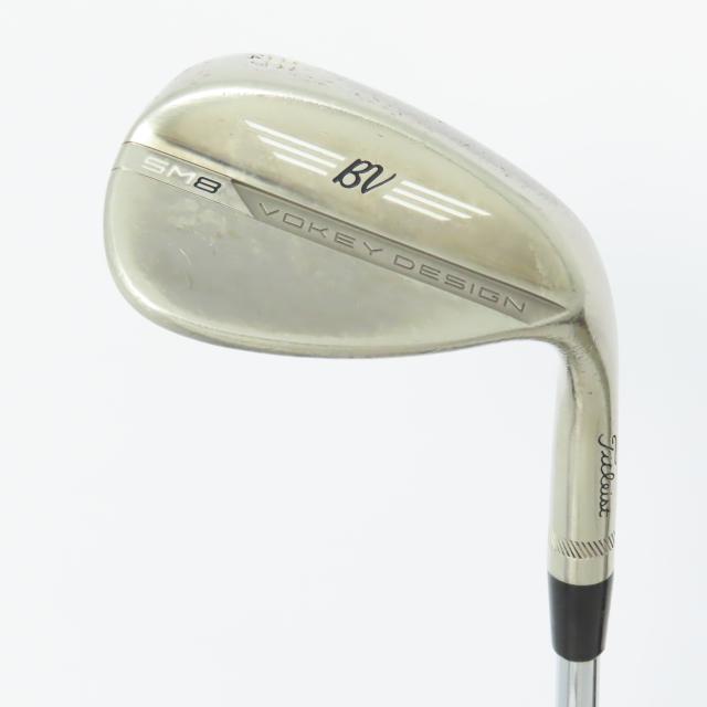 【中古ゴルフクラブ】タイトリスト　Vokey　ボーケイデザイン SM8 ブラッシュドスチール ウェッジ Dynamic Gold　シャフト：Dynamic Gold