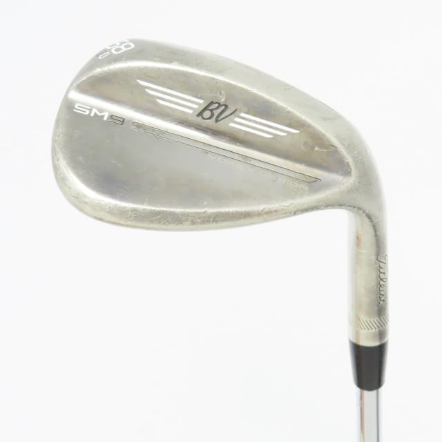 【中古ゴルフクラブ】タイトリスト　Vokey　Vokey SM9 BRASHED STEEL ウェッジ N.S.PRO MODUS3 TOUR 120　シャフト：N.S.PRO MODUS3 TO…