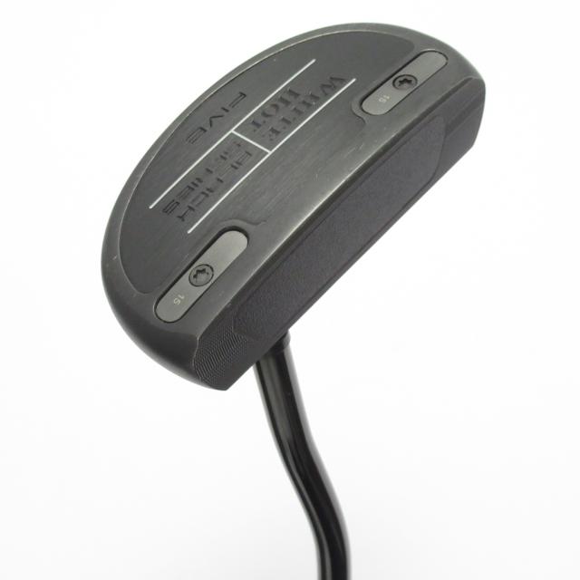 【中古ゴルフクラブ】オデッセイ　White Hot　ホワイト・ホット ブラック FIVE DB パター カーボンスチール複合シャフト　シャフト：カ…