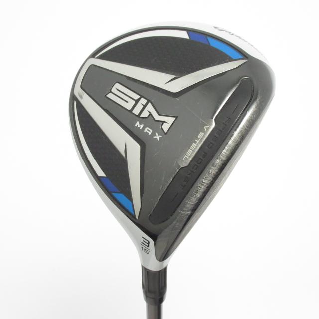 【中古ゴルフクラブ】テーラーメイド　SIM　SIM マックス フェアウェイウッド TENSEI BLUE TM50　シャフト：TENSEI BLUE TM50