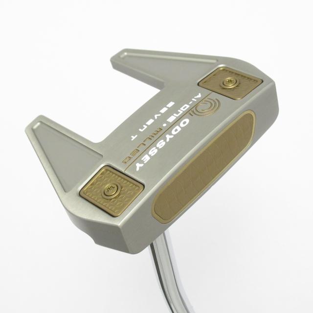 【中古ゴルフクラブ】オデッセイ　AI-ONE MILLED　Ai-ONE MILLED SILVER SEVEN T DB パター スチールシャフト　シャフト：スチールシャ…