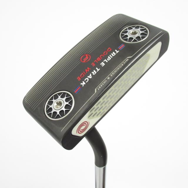 【中古ゴルフクラブ】オデッセイ　STROKE LAB　トリプル トラック DOUBLE WIDE FLOW パター カーボンスチール複合シャフト　シャフト：…