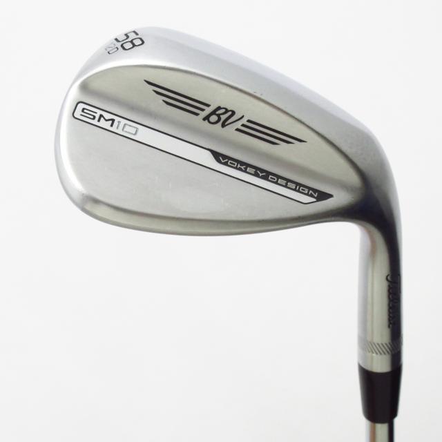 【中古ゴルフクラブ】タイトリスト　Vokey　ボーケイデザイン SM10 ツアークローム ウェッジ Dynamic Gold　シャフト：Dynamic Gold