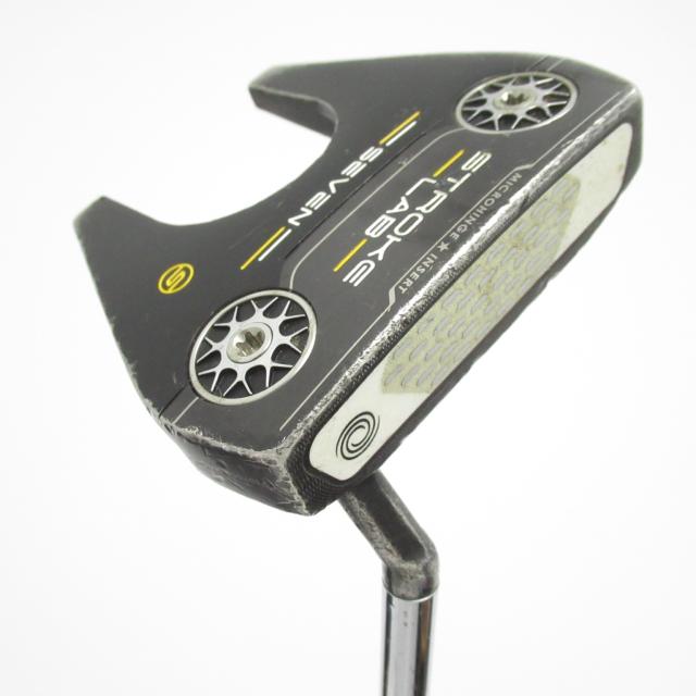 【中古ゴルフクラブ】オデッセイ　STROKE LAB　ストロークラボ BLACK SEVEN S パター カーボンスチール複合シャフト　シャフト：カーボ…