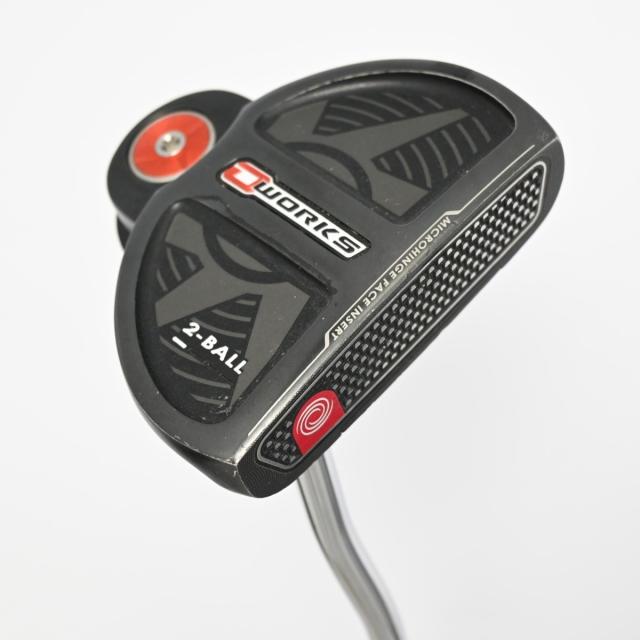 【中古ゴルフクラブ】オデッセイ　ODYSSEY WORKS　O WORKS 2BALL パター スチールシャフト　シャフト：スチールシャフト