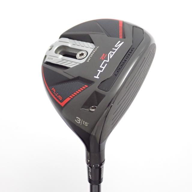 【中古ゴルフクラブ】テーラーメイド　STEALTH　ステルス2 PLUS フェアウェイウッド Diamana TM50　シャフト：Diamana TM50
