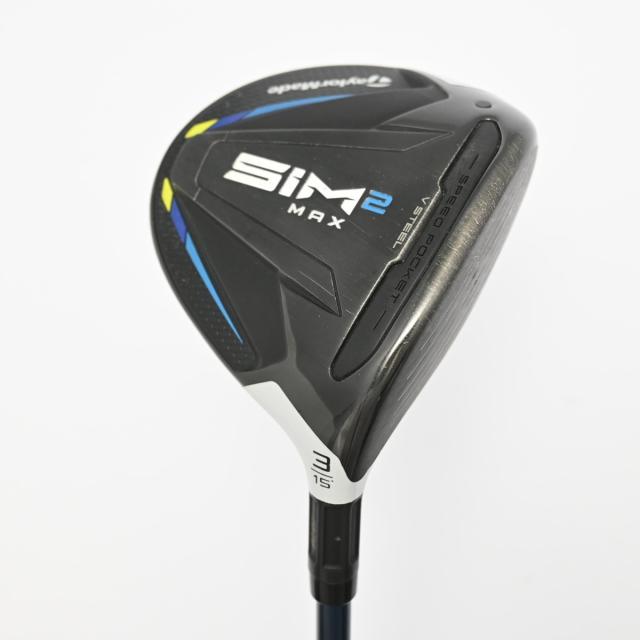 【中古ゴルフクラブ】テーラーメイド　SIM2　SIM2 マックス フェアウェイウッド TENSEI BLUE TM50(2021)　シャフト：TENSEI BLUE TM50(…