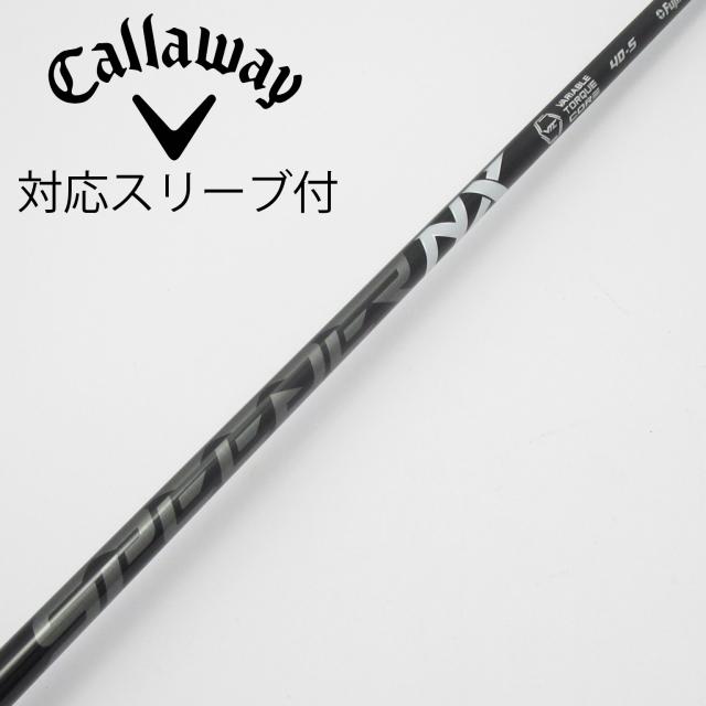 【中古】フジクラ　Speeder　Speeder NX BLACK ドライバー用_スリーブ付 Speeder NX BLACK 40