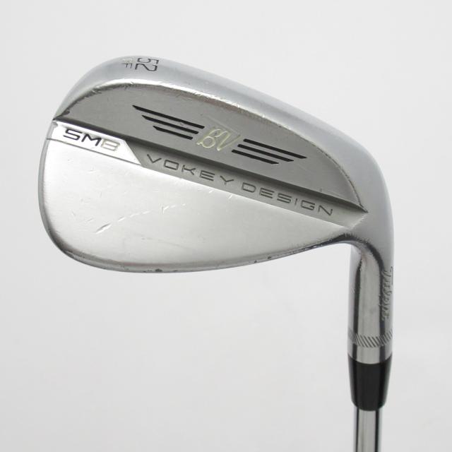 【中古ゴルフクラブ】タイトリスト　Vokey　ボーケイデザイン SM8 ツアークローム ウェッジ スチールシャフト　シャフト：スチールシャ…