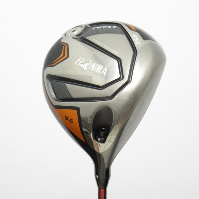 【中古ゴルフクラブ】本間ゴルフ　TOUR WORLD　TOUR WORLD TW747 455 ドライバー VIZARD FD-5　シャフト：VIZARD FD-5