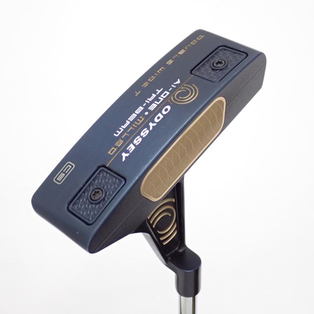 【中古ゴルフクラブ】オデッセイ　AI-ONE MILLED　Ai-ONE MILLED TRI-BEAM DOUBLE WIDE T CS パター スチールシャフト　シャフト：スチ…