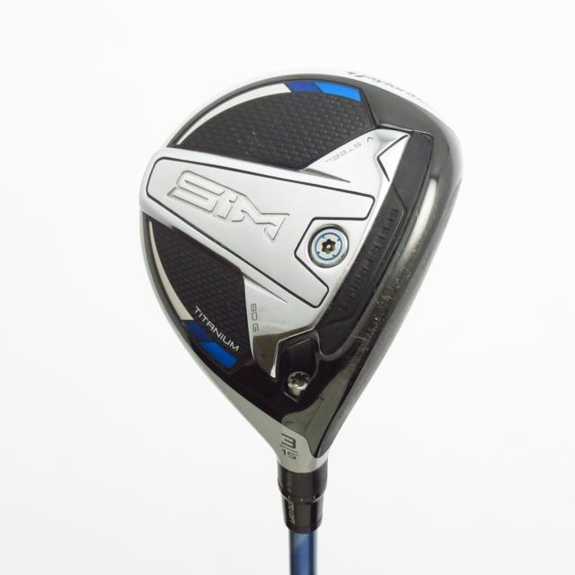 【中古ゴルフクラブ】テーラーメイド　SIM　SIM フェアウェイウッド Speeder 661 EVOLUTION V　シャフト：Speeder 661 EVOLUTION V