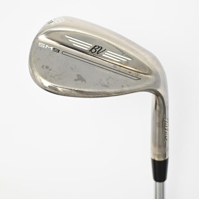 【中古ゴルフクラブ】タイトリスト　Vokey　Vokey SM9 BRASHED STEEL ウェッジ BV105　シャフト：BV105